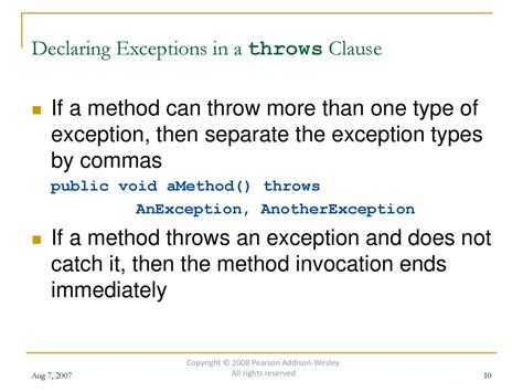 cmsc 202 exceptions 2nd lecture ppt download