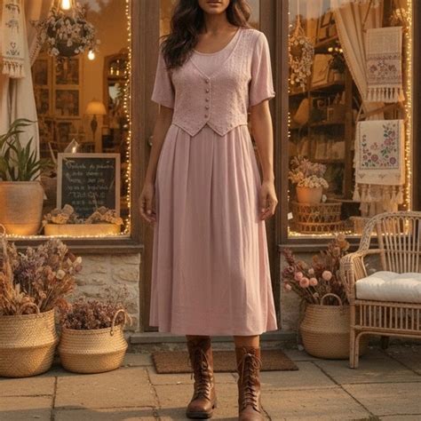 Another Thyme Dresses Deadstock Vintage 8s 90s Another Thyme Tie
