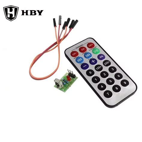 HX Infrared Remote Control Module IR Receiver Module DIY Kit Arduino Raspberry Pi Robotics