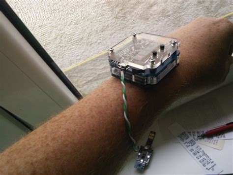 supercapacitor powered arduino led wrist watch wearablewednesday
