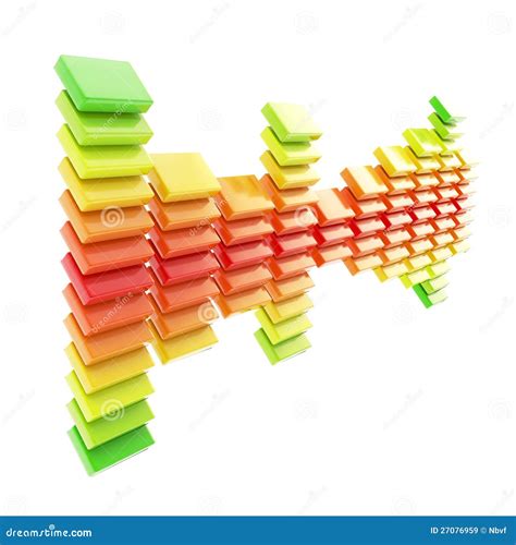 Sample Statistic Data Dimensional Emblem Icon Stock Illustration