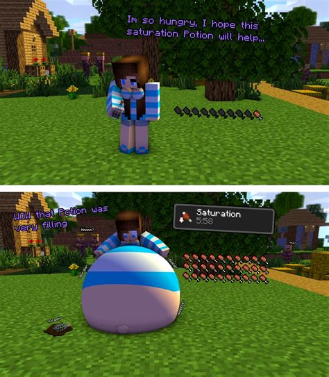 Minecraft Belly Inflation