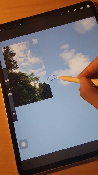 초간단 구름그리기☁️아이패드그림 아이패드그림그리기 아이패드드로잉 프로크리에이트프로크리에이트강좌 Youtube