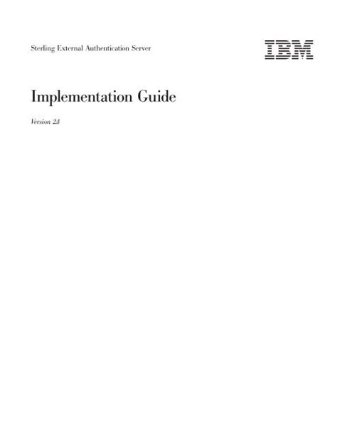 sterling external authentication server implementation guide
