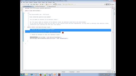 Instantiate Java