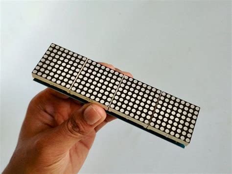 Iot Smart Clock Dot Matrix Use Wemos Esp8266 Esp Matrix 12 Steps