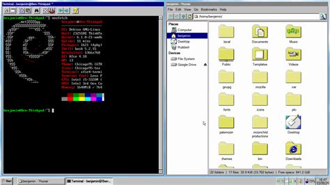 Xfce I3wm Old School On X230 Thinkpad Debian Stable Love It R