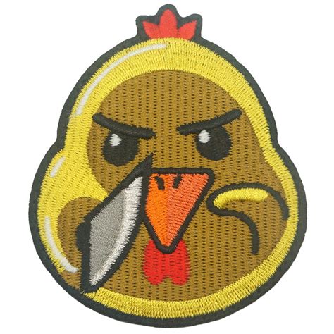 Dont Mess With Me Chicken The Killer Patch Full Color Hock T