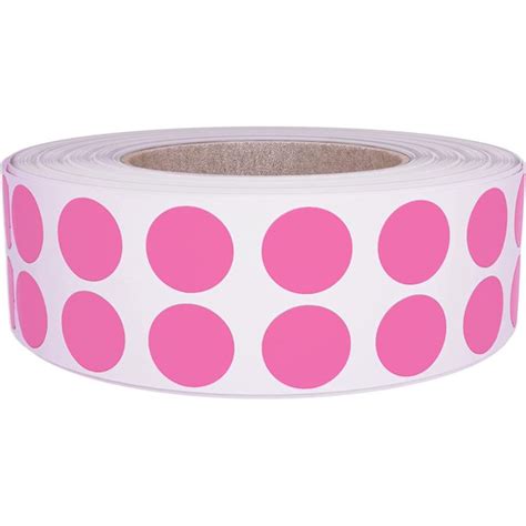 Small Color Coding Labels 0 375 Inch Circular Sticker Roll 10mm In
