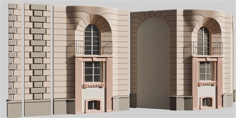 140 Neo Classical European Architecture And Building Assets Pack 1