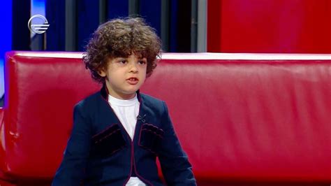 პატარების დიდი შოუს მონაწილე საბა ადამაშვილი Youtube