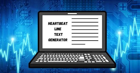 heartbeat line text generator lipsum hub