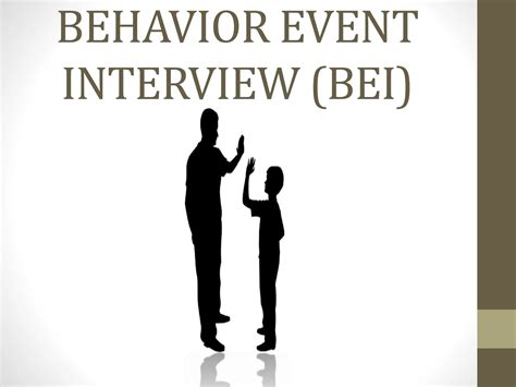 Behavior Event Interview Bei Indonesiapptx