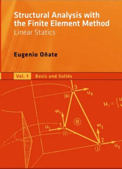 structural analysis with the finite element method linear statics