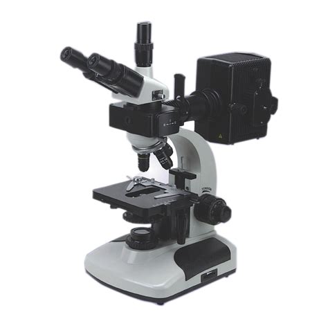 Portable Led Fluorescence Biological Microscope Trinocular Fluorescent