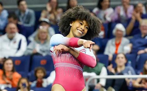 Talladega Gymnastics And Gymnast Kyrstin Johnson Historic First Round At Centenary College