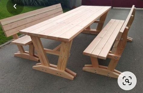 Стіл та лавочки комплект — ціна 13736 грн у каталозі Комплекти садових меблів Купити товари для