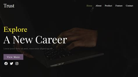 How To Make A Responsive Landing Page Website Design Using HTML CSS Javascript YouTube