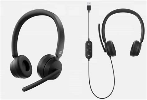 Microsofts New Affordable Modern Usb And Wireless Headsets Now