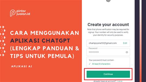 Cara Menggunakan Chatgpt Bagi Pemula Panduan Lengkap