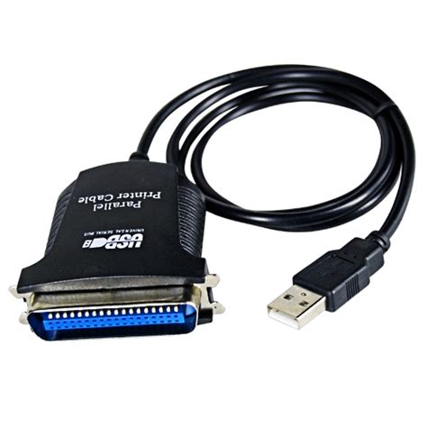 Pin USB To Parallel IEEE Printer Cable Adapter Sordan