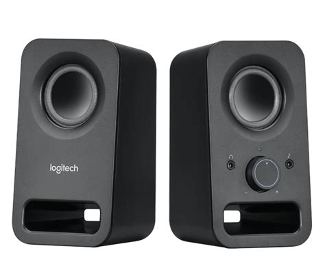 Logitech Z Watt Mm Wired Speakers Black