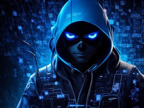 Premium Photo Hacker Using The Internet Hacked Abstract Computer