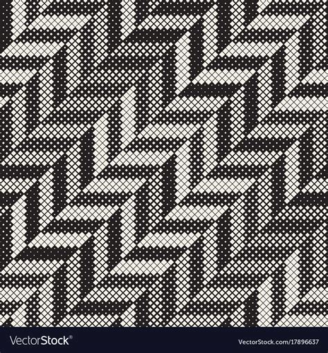 Seamless Irregular Geometric Pattern Abstract Vector Image