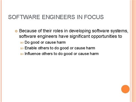 SOFTWARE ENGINEERING CODE OF ETHICS AND PROFESSIONAL PRACTICE