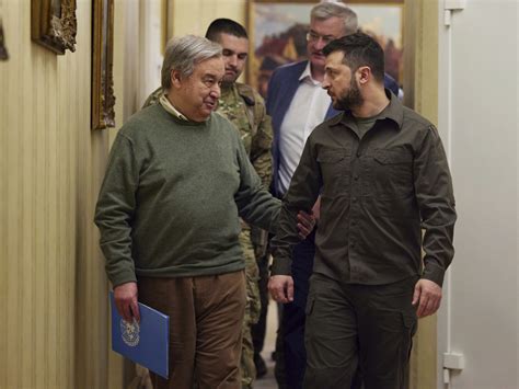 НҮБ ын Ерөнхий нарийн бичгийн дарга Антонио Гутерриш өнөөдөр Украинд