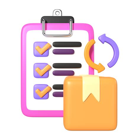 Order Processing 3d Illustration Icon 26678886 Png