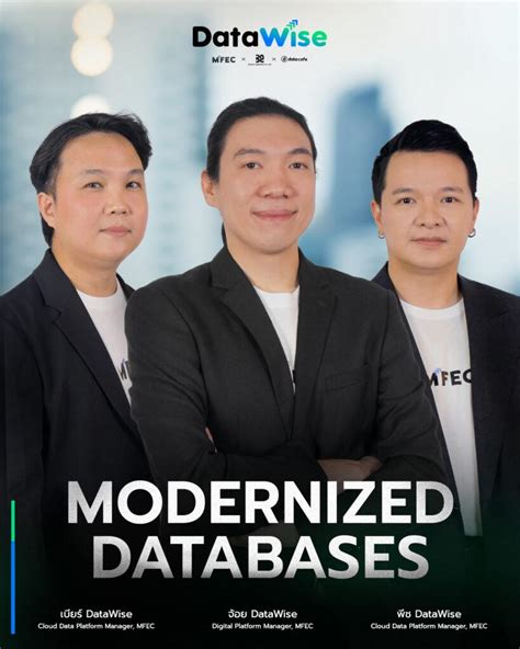 Datawise Intelligent Data Platform Mfec The Leading Tech Company In Thailand