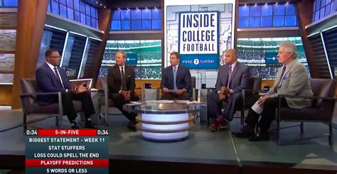 CBS Sports Network Analysts Explain CFP Projections Saturday Down South