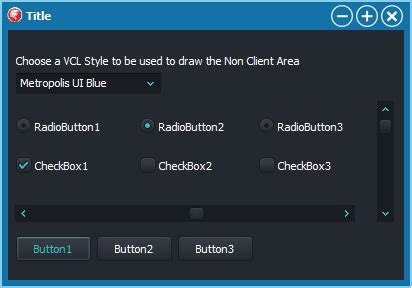 VCL Styles Utils And NonClient Area New Features The Road To Delphi