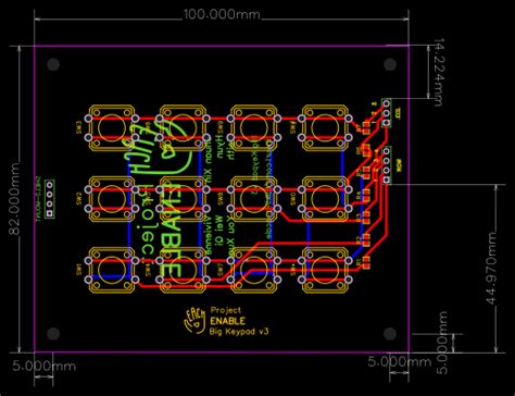 Custom Keypad Easyeda Open Source Hardware Lab