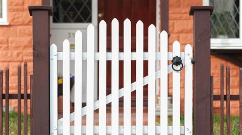 How To Hang A Garden Gate Outdoor Gate Fence Gate Wooden Fence Gate