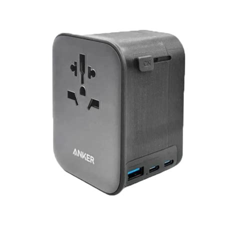 Anker Nano Travel Adapter 4 In 1 65w Black Mobile 2000