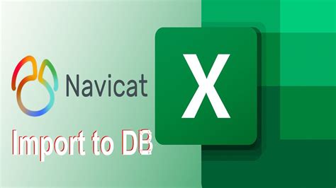 how to import excel to databases in navicat premium youtube