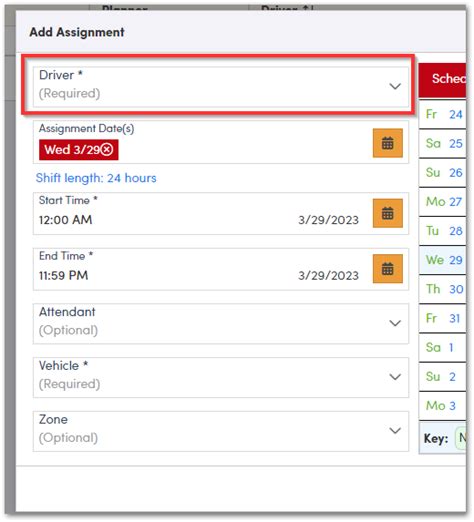 Creating Driver And Vehicle Assignments In Routingbox Web