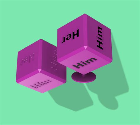 Free Stl File Him Her Weighted Sex Or Foreplay Oversized Dice・3d