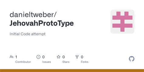 Github Danieltweberjehovahprototype Initial Code Attempt