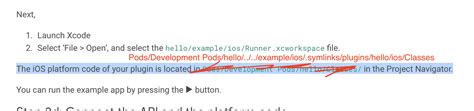 plugin development pod folder structure is wrong in xcode · issue