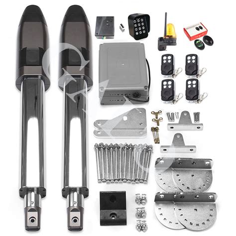 Electric Gates Electric Swing Gate Opener 500KGS Swing Gate Motor Wireless Keypad Bluetooth