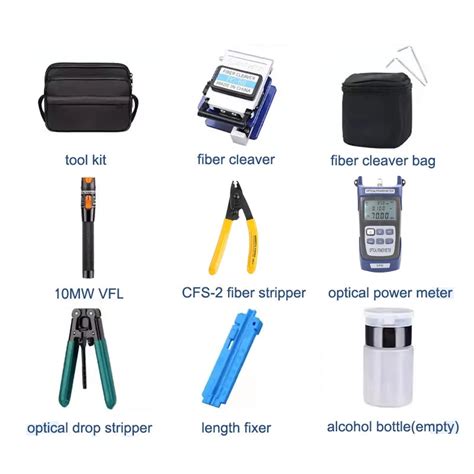 Kit Outils Technicien Ftth Fibre Optique Distri Fibre