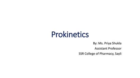 Prokineticspptx