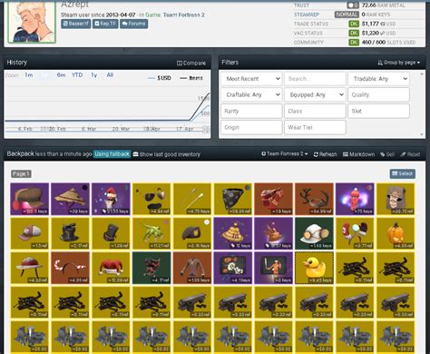 How Do I Make My Backpacktf Inventory Look Like My In Game One General Website Discussions