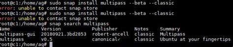 Problem With Snap Store Unable To Contact Snap Store Ask Ubuntu