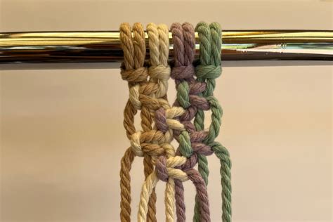 6 easy square knot macrame patterns to help you create your own designs my mum the dreamer