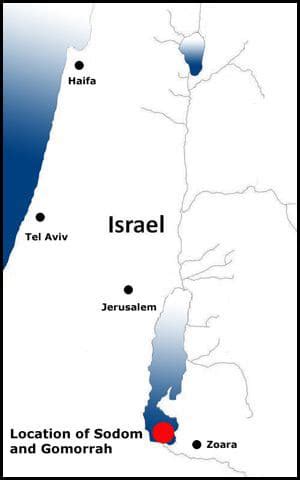 Sodom And Gomorrah Bible Maps Sodom And Gomorrah True Discoveries