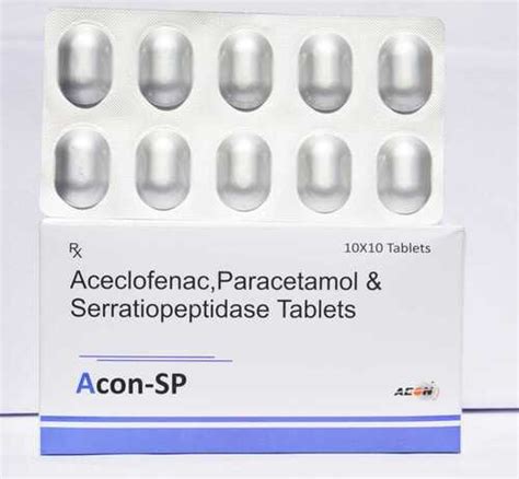 Aceclofenac Tablets At Best Price In Ambala Haryana Aeon Remedies